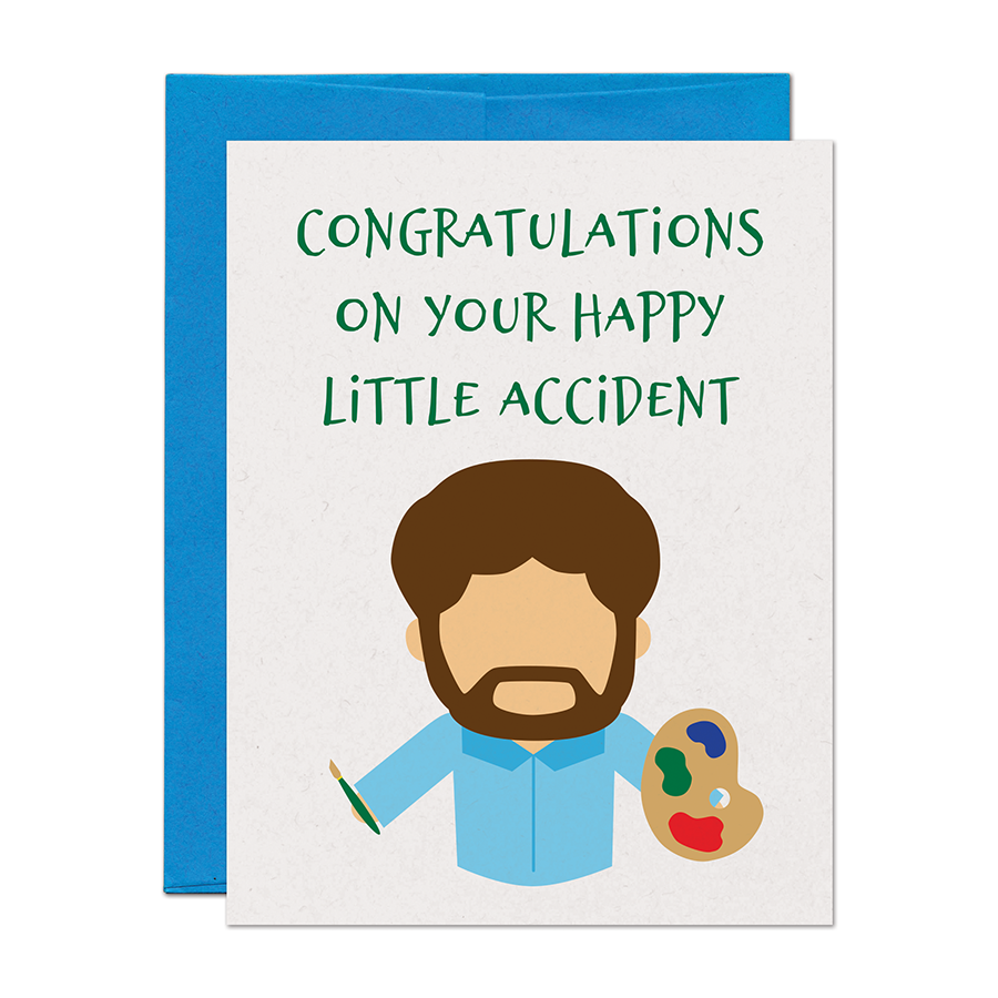 Happy Accident Baby Card – Warren Tales