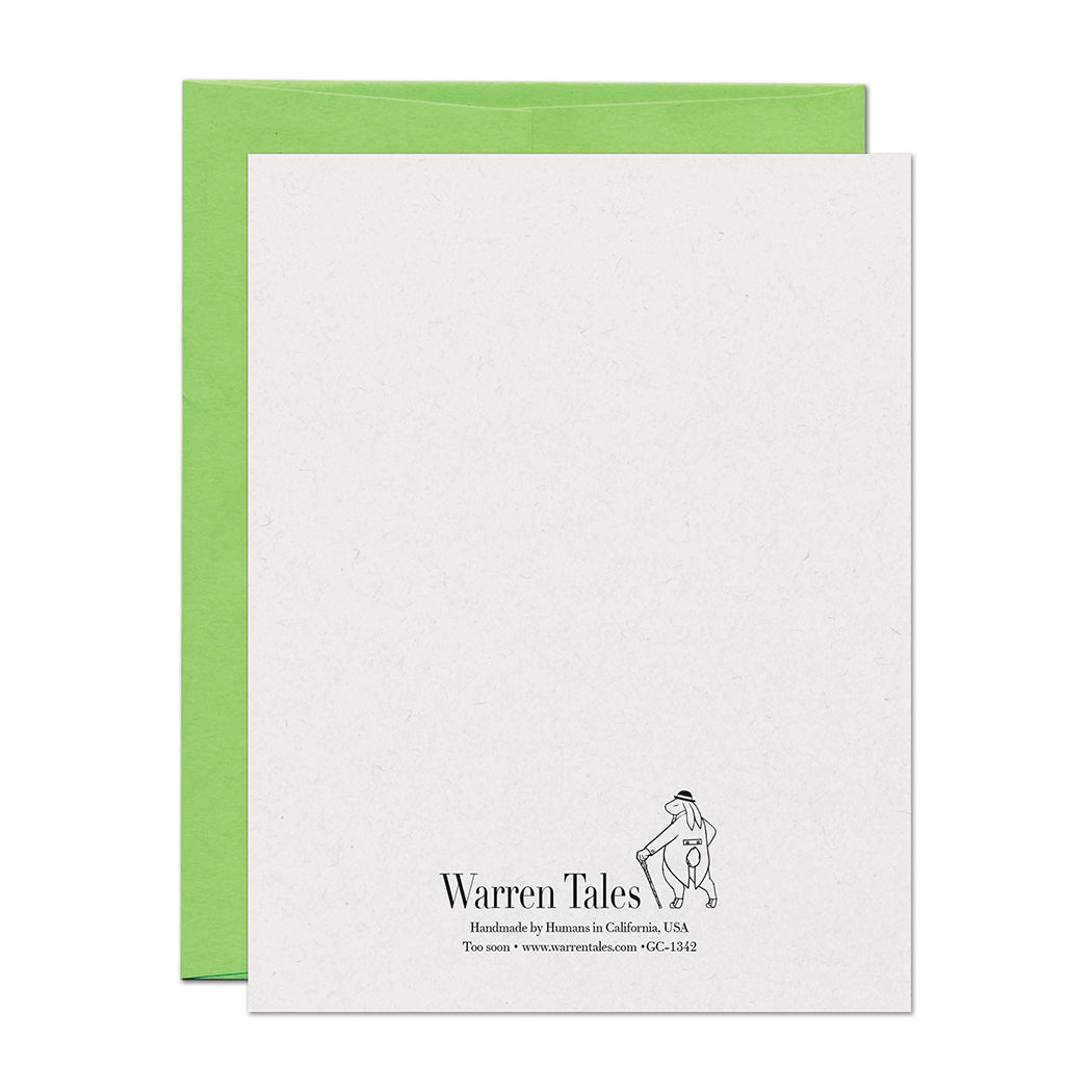 Retracing Steps Loss Support Sympathy Card – Warren Tales
